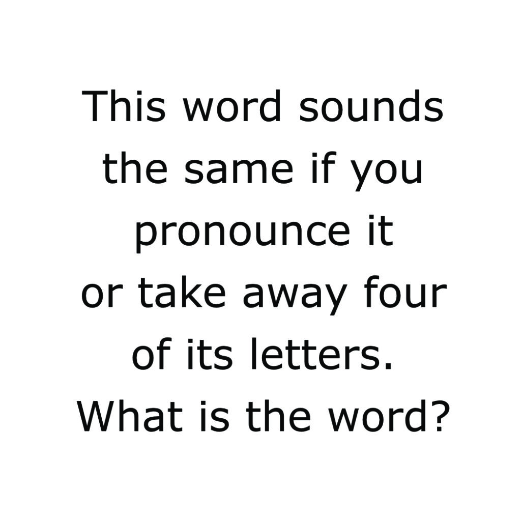 Daily MindMeld #89 – Word Riddle - KewlActiveMinds